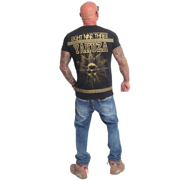 YAKUZA pánské tričko VIP AZTECS T-SHIRT black | yakuzabrno.cz